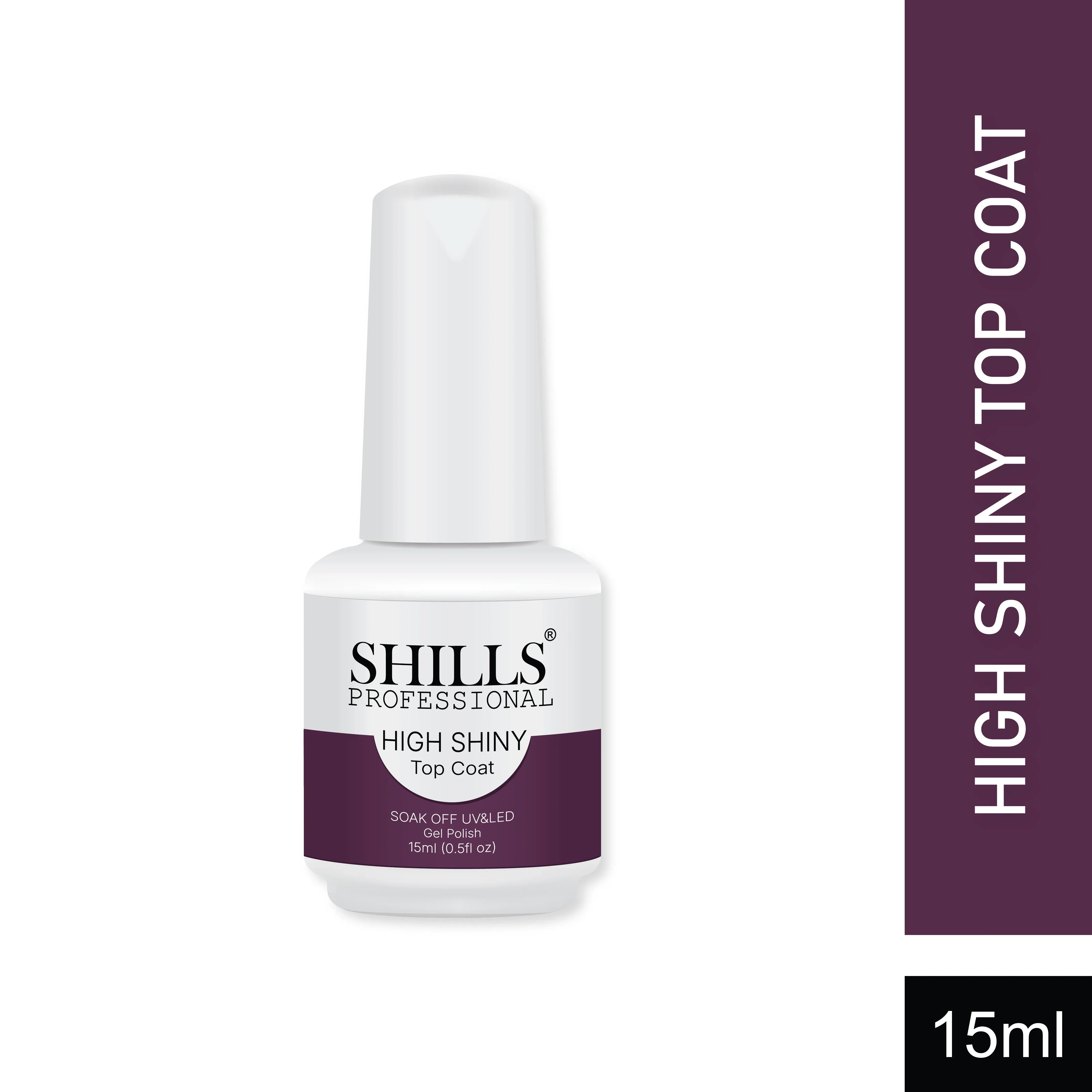 High Shiny Top Coat – Ultra Glossy, Long-Lasting Finish – Shills ...