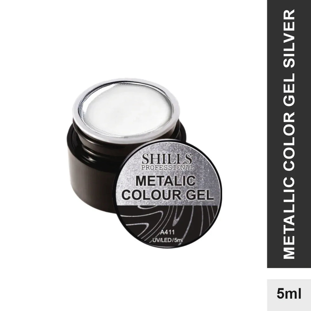Metallic Gel – High-Shine Mirror Finish Gel – Shills Professional