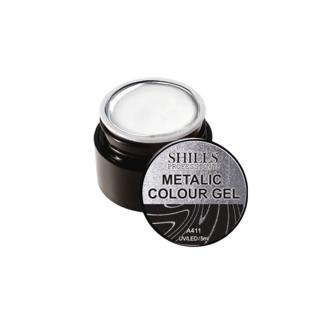 Metallic Gel – High-Shine Mirror Finish Gel – Shills Professional