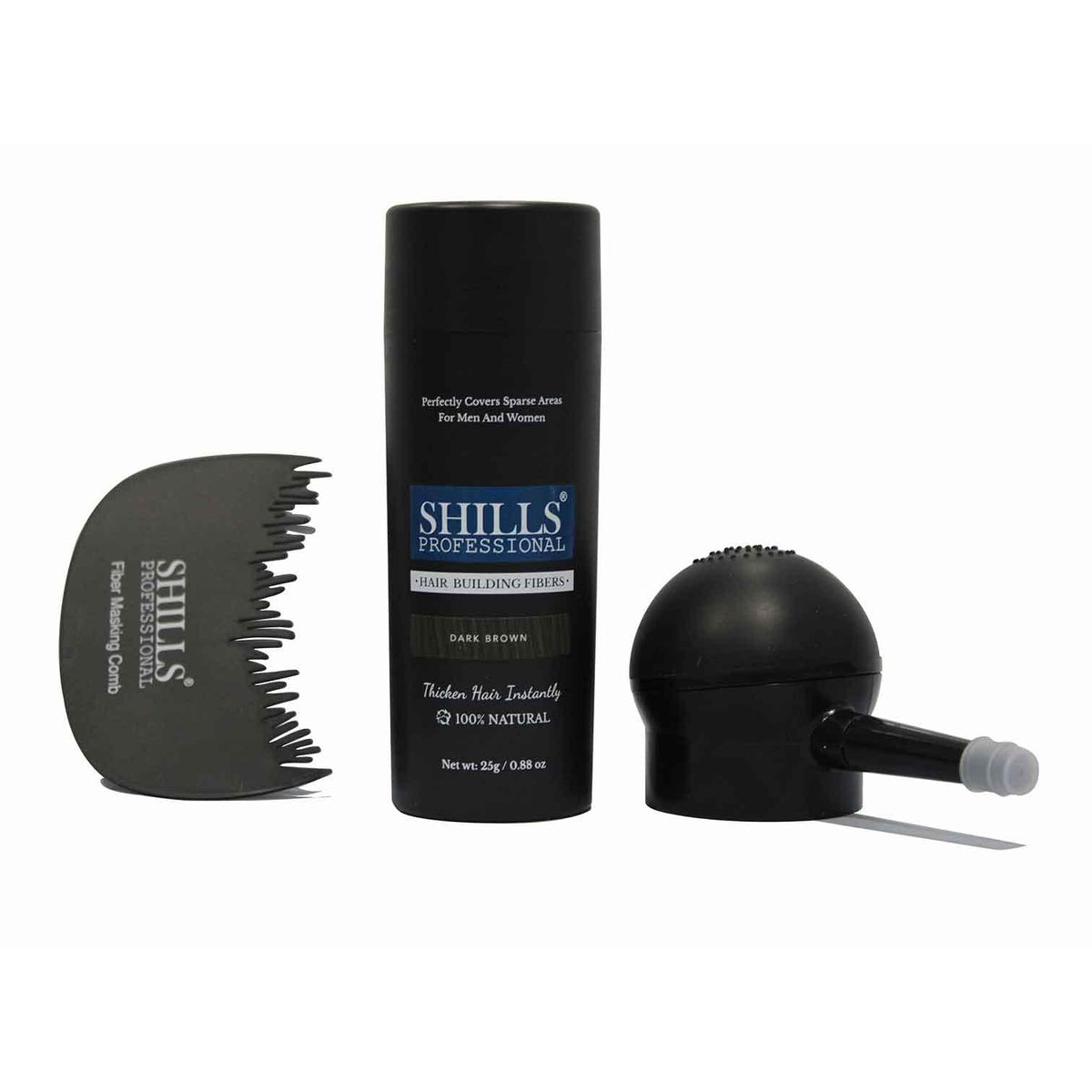 Shills Hair Fiber With Pump - Fiber Powder – Shills Professional