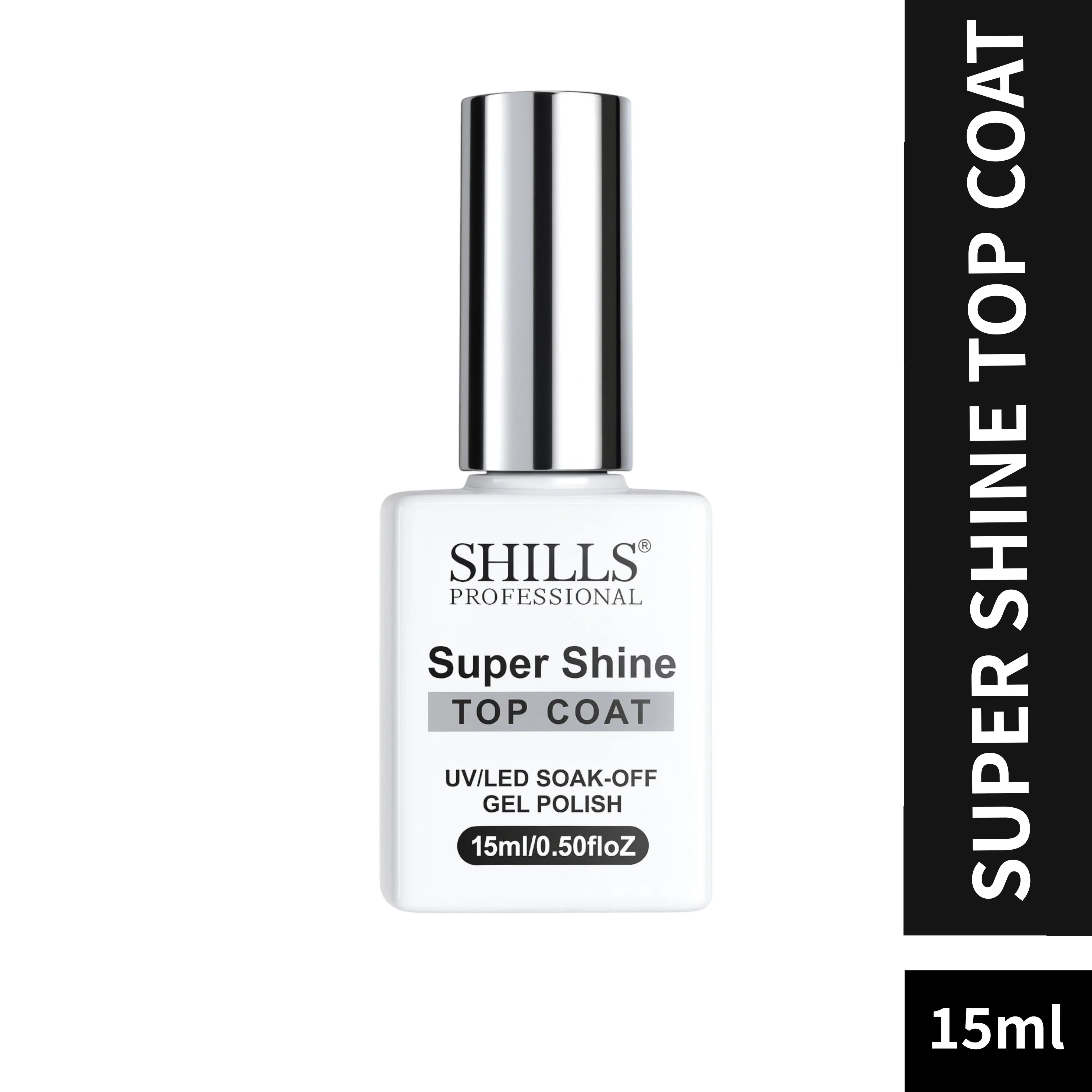 Super Shine Top Coat – High-Gloss, Long-Lasting Nail Finish – Shills ...